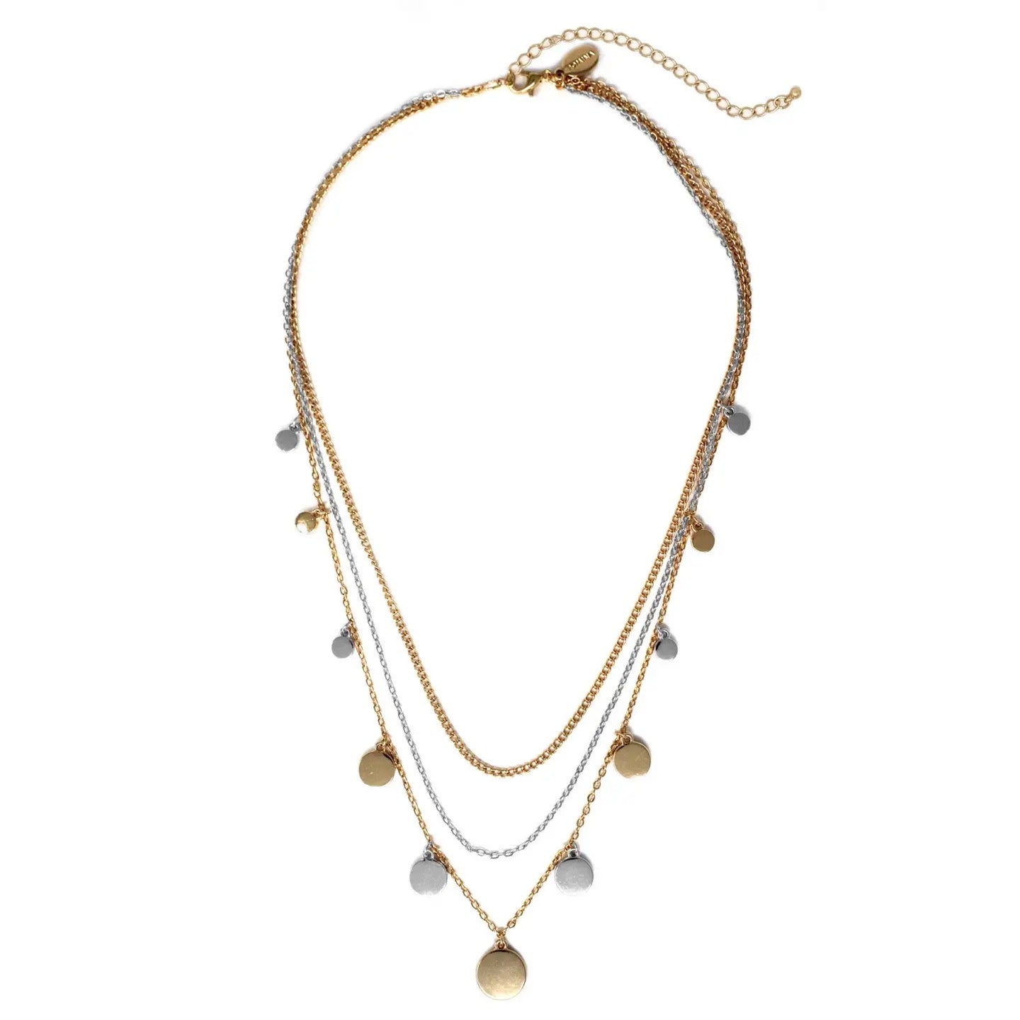 Gold Disc Necklace – Rebel Gypsy