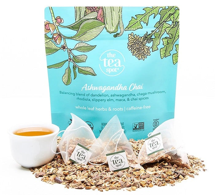 Organic Herbal Ashwagandha Chai Tea 15ct. – Rebel Gypsy