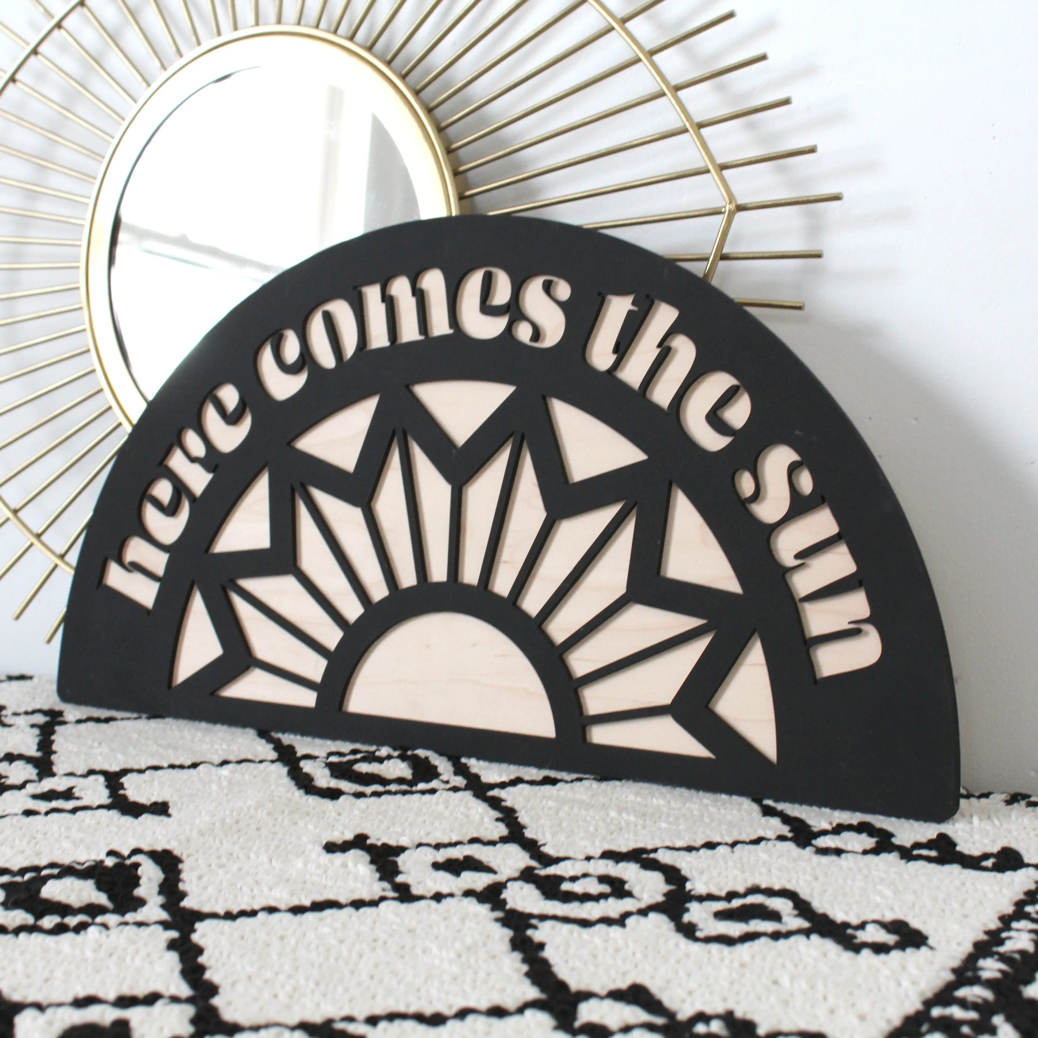 Burst of Sunlight Wooden Arch Sign – Rebel Gypsy